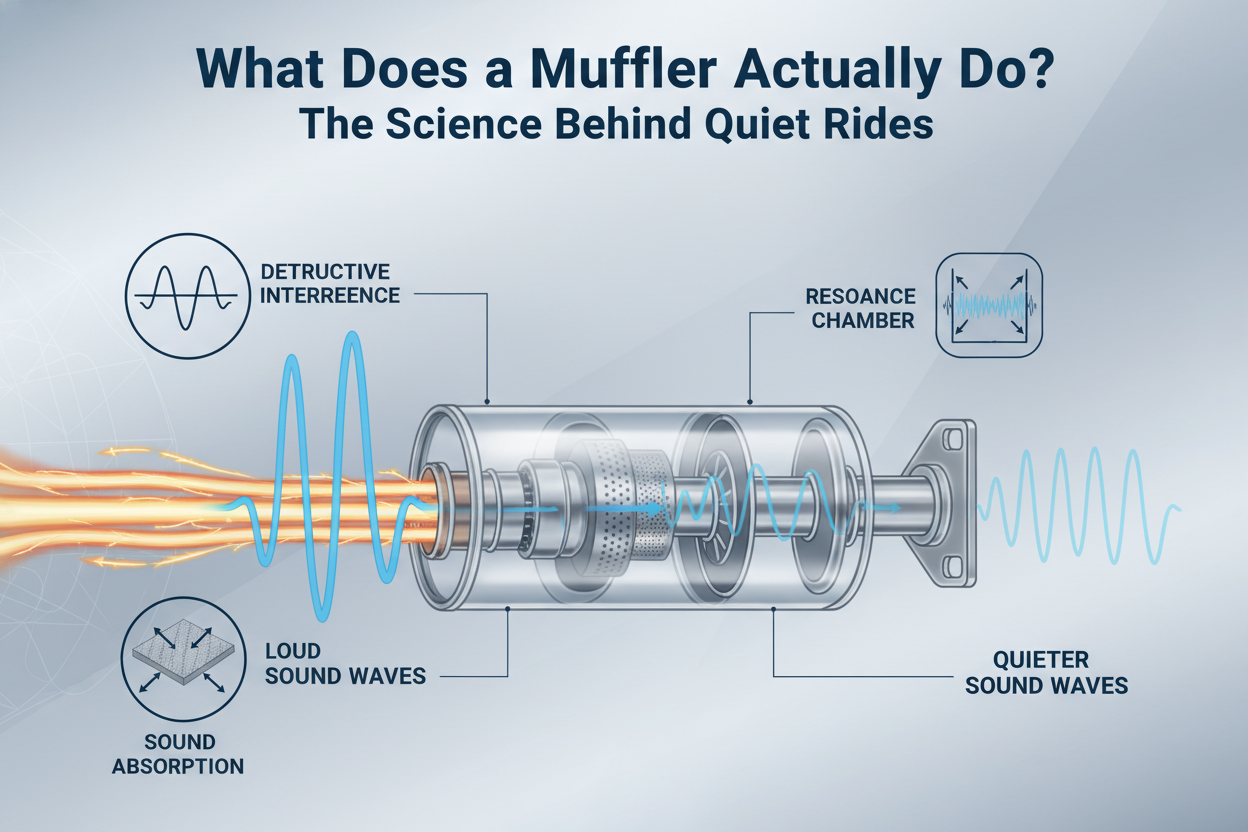 What Does a Muffler Actually Do? The Science Behind Quiet Rides ...