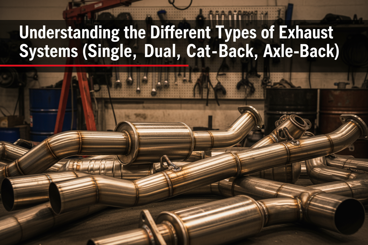 Understanding the Different Types of Exhaust Systems (Single, Dual, Ca ...