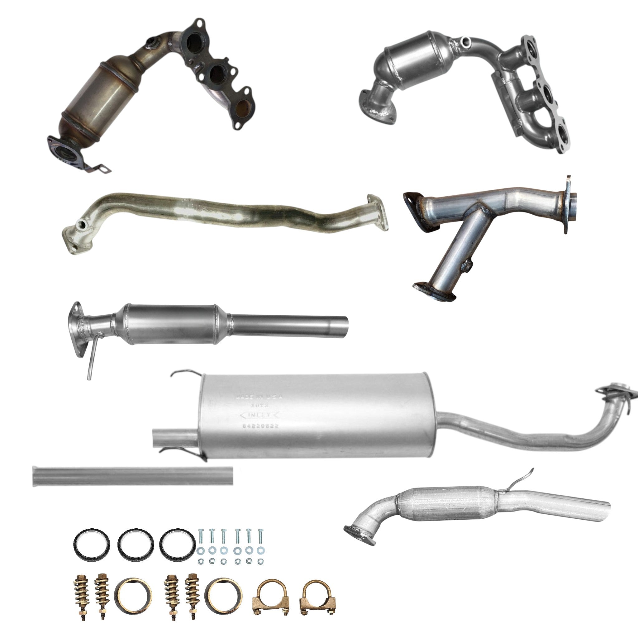 Lexus RX330 3.3L (2004-2006) Manifold Converters, Front Pipe, Y-Pipe ...