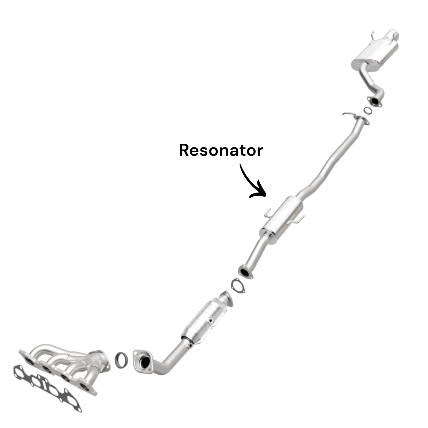 Honda CR-V 2.4L (2002-2004) Resonator – Global Muffler