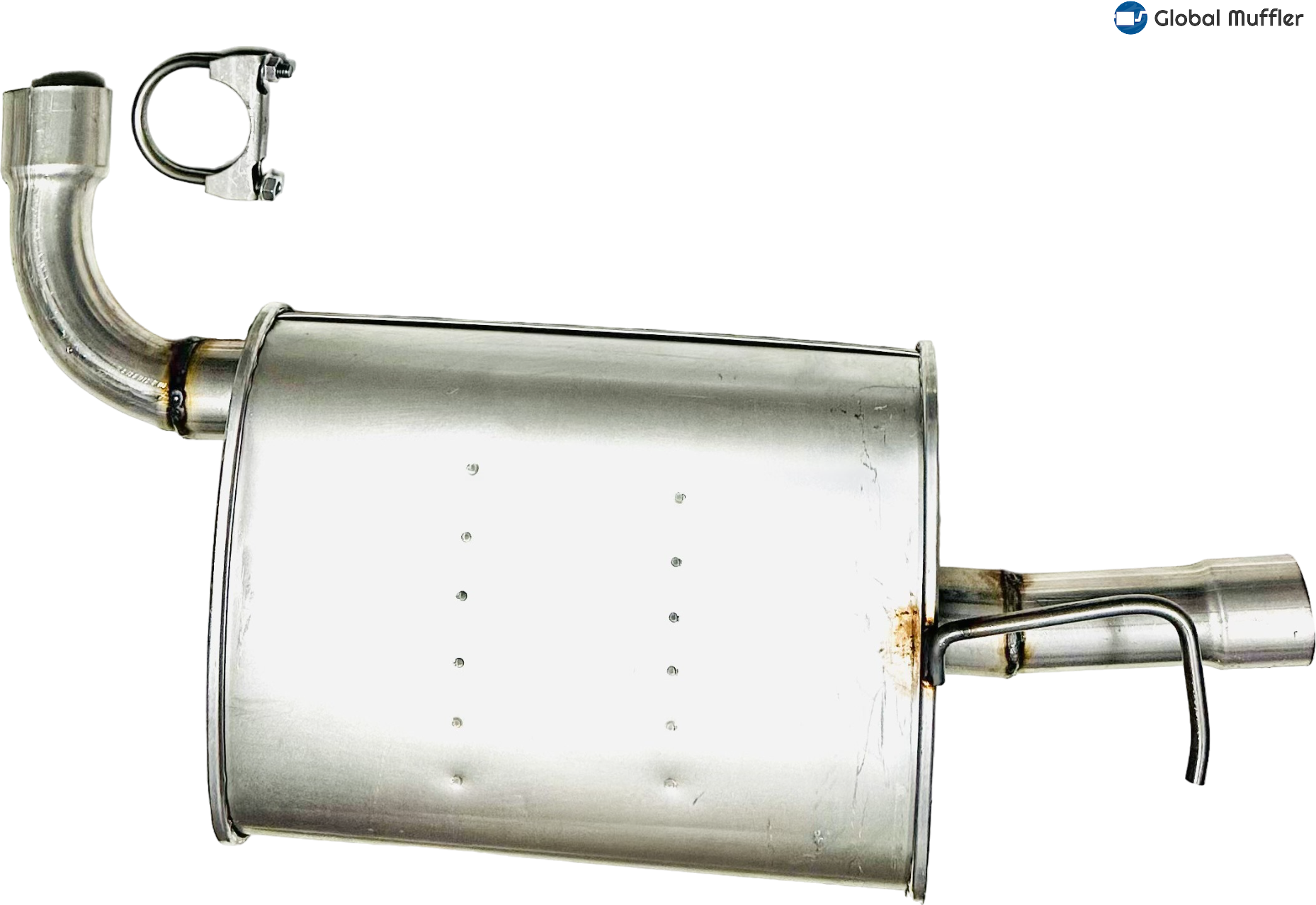 Fits: 2011 2012 2013 2014 2015 Ford Explorer 3.5L Left Side Muffler ...